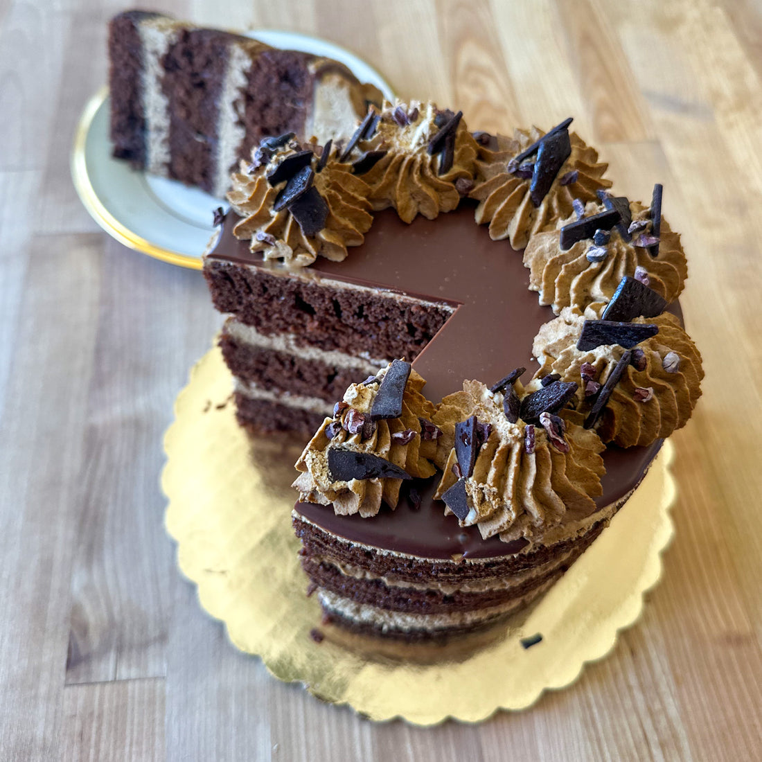 Chocolate Mocha Cake – Bakery Feliz